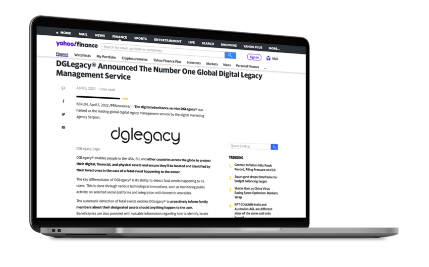DGLegacy, leading global digital inheritance & digital legacy ...