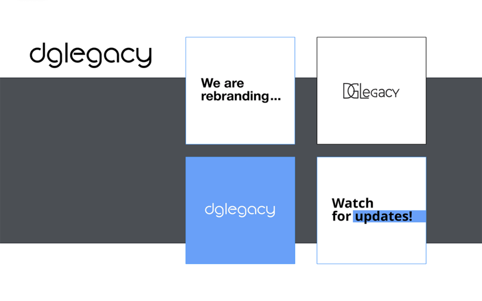 DGLegacy® the #1 Global Digital Inheritance service reveals new logo