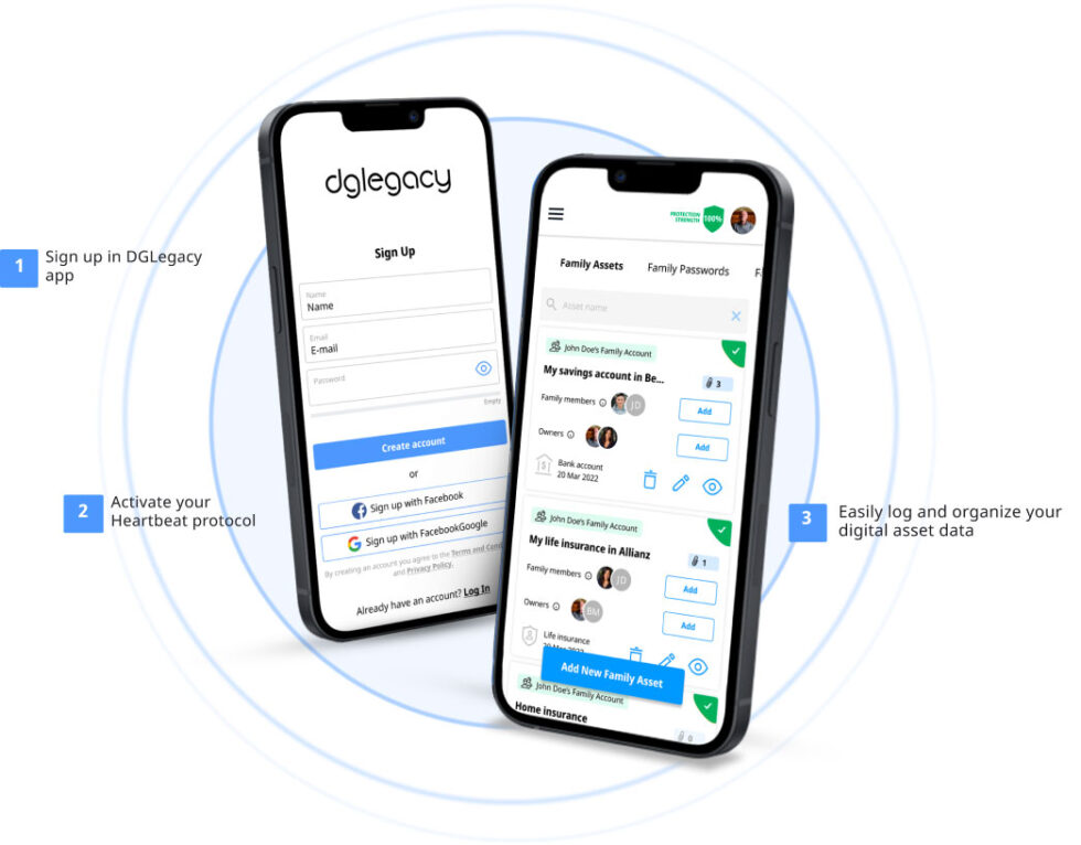 Digital Inheritance | DGLegacy - Your Secure Document and Password Manager with Digital Inheritance