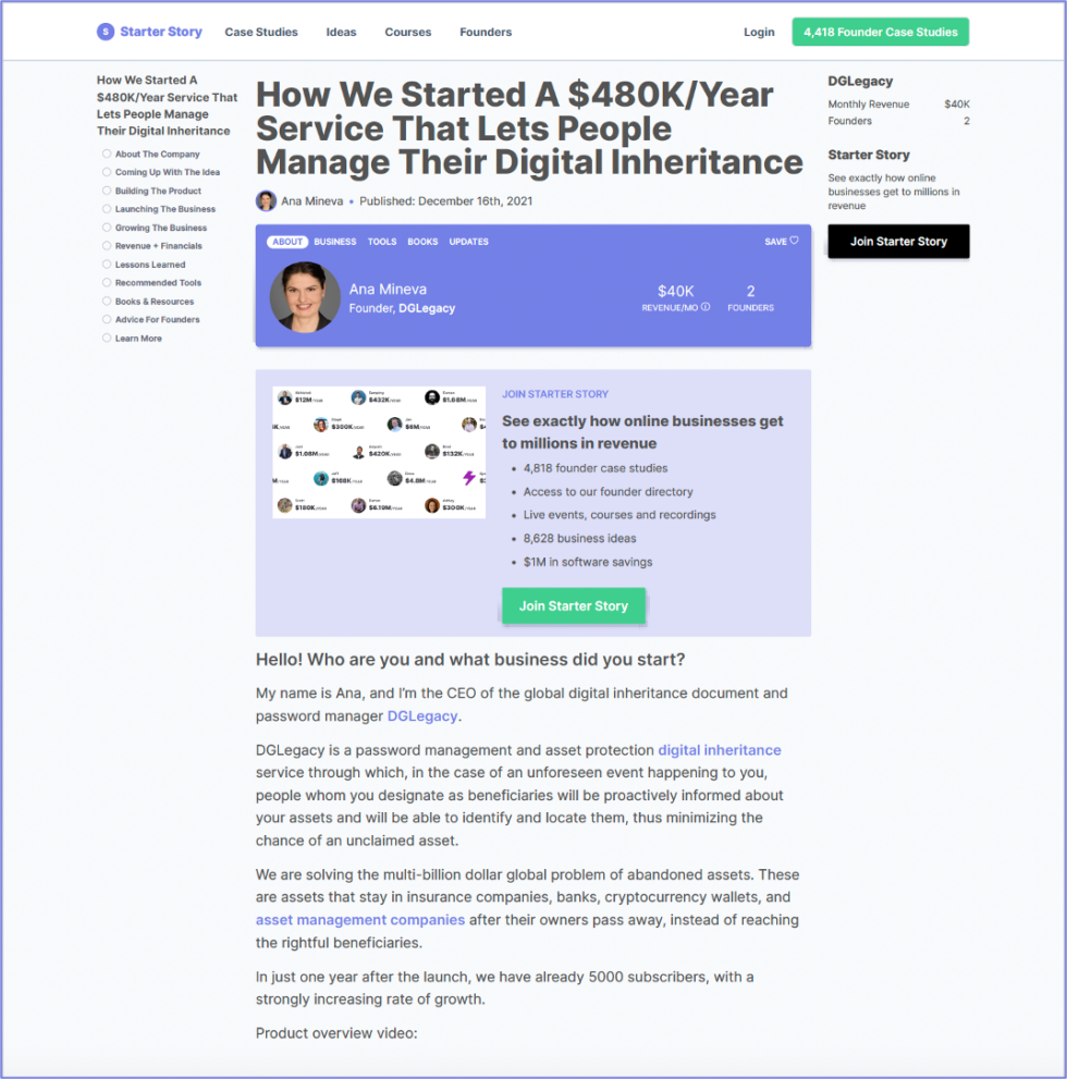 The Story of DGLegacy®: Revolutionizing Digital Inheritance Management
